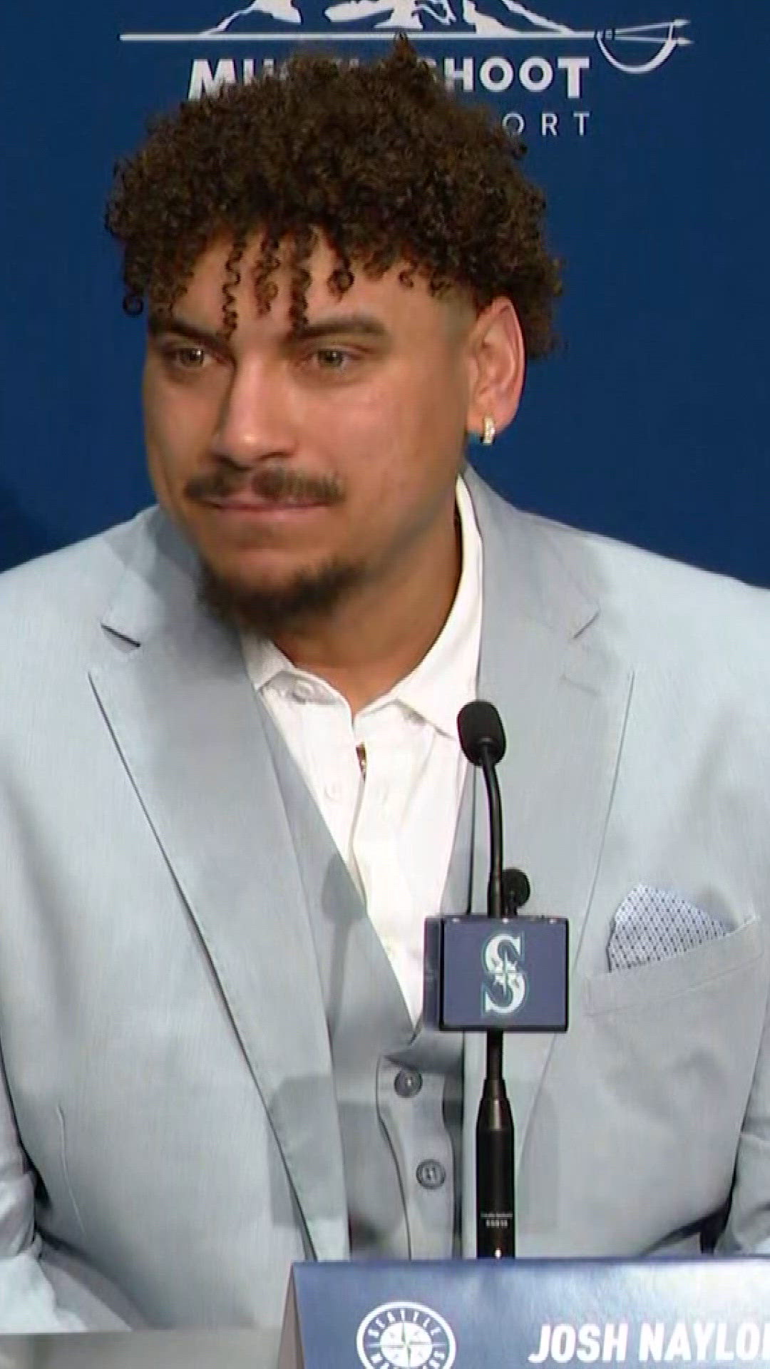 First baseman Josh Naylor on re-signing with the Seattle Mariners ...