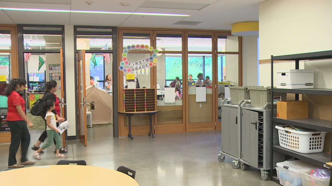 First day of school at Lake Washington School District | king5.com
