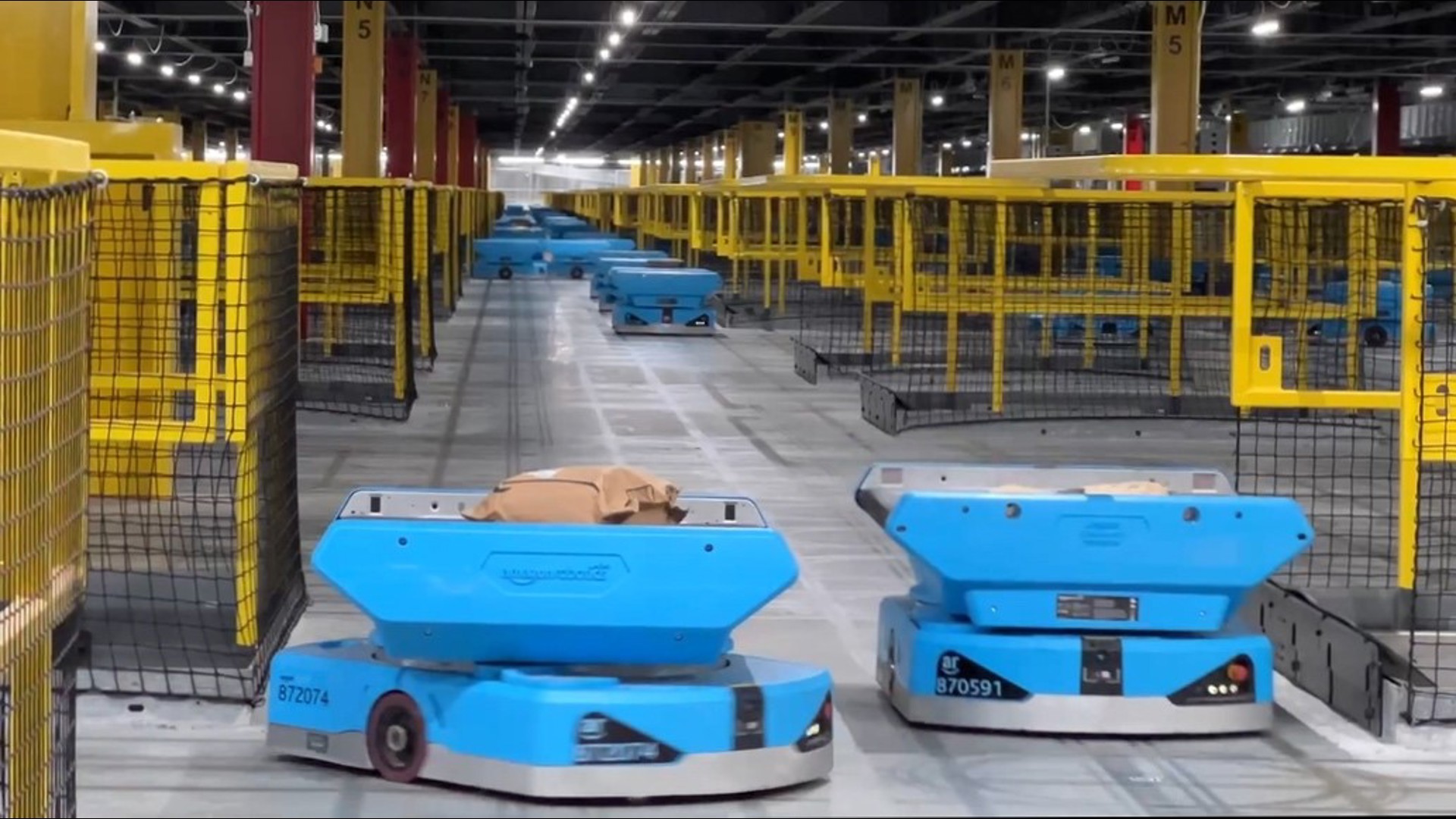 Inside Amazon's largest fulfillment center in Washington state | king5.com