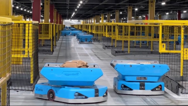 Inside Amazon's largest fulfillment center in Washington state | king5.com