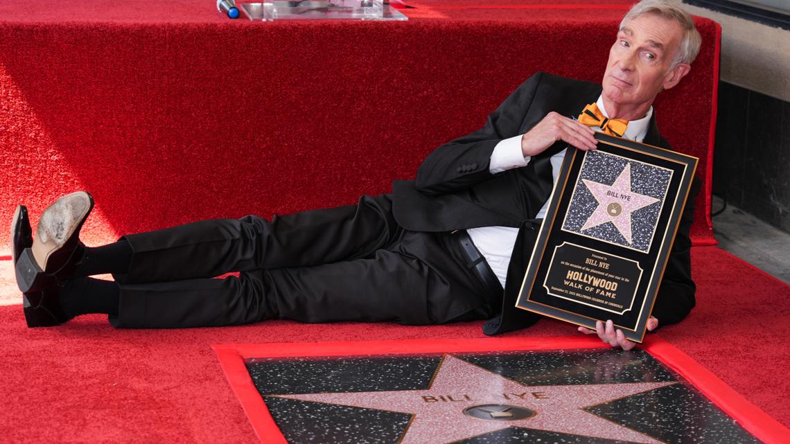Bill Nye earns star on Hollywood Walk of Fame | KING 5 | king5.com