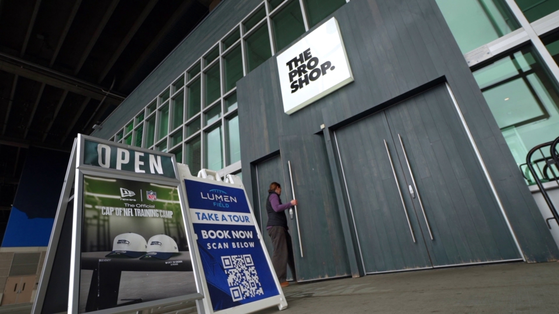 Fans rush to The Pro Shop at Lumen Field for exclusive Seahawks gear ...