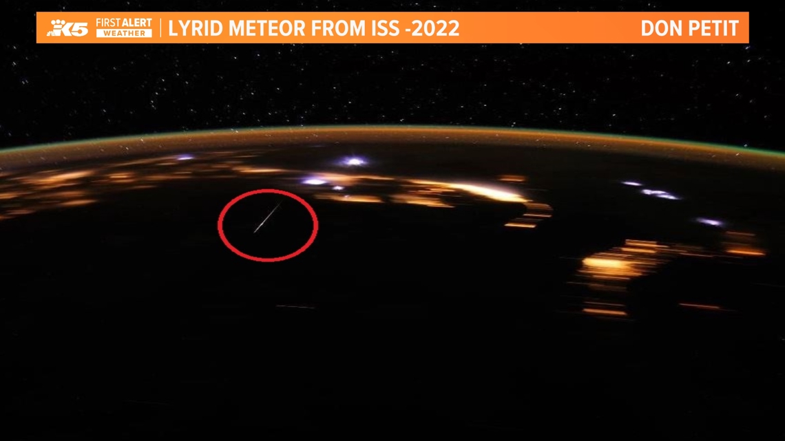 Here's when you can see the Lyrid Meteor showers in Washington this ...