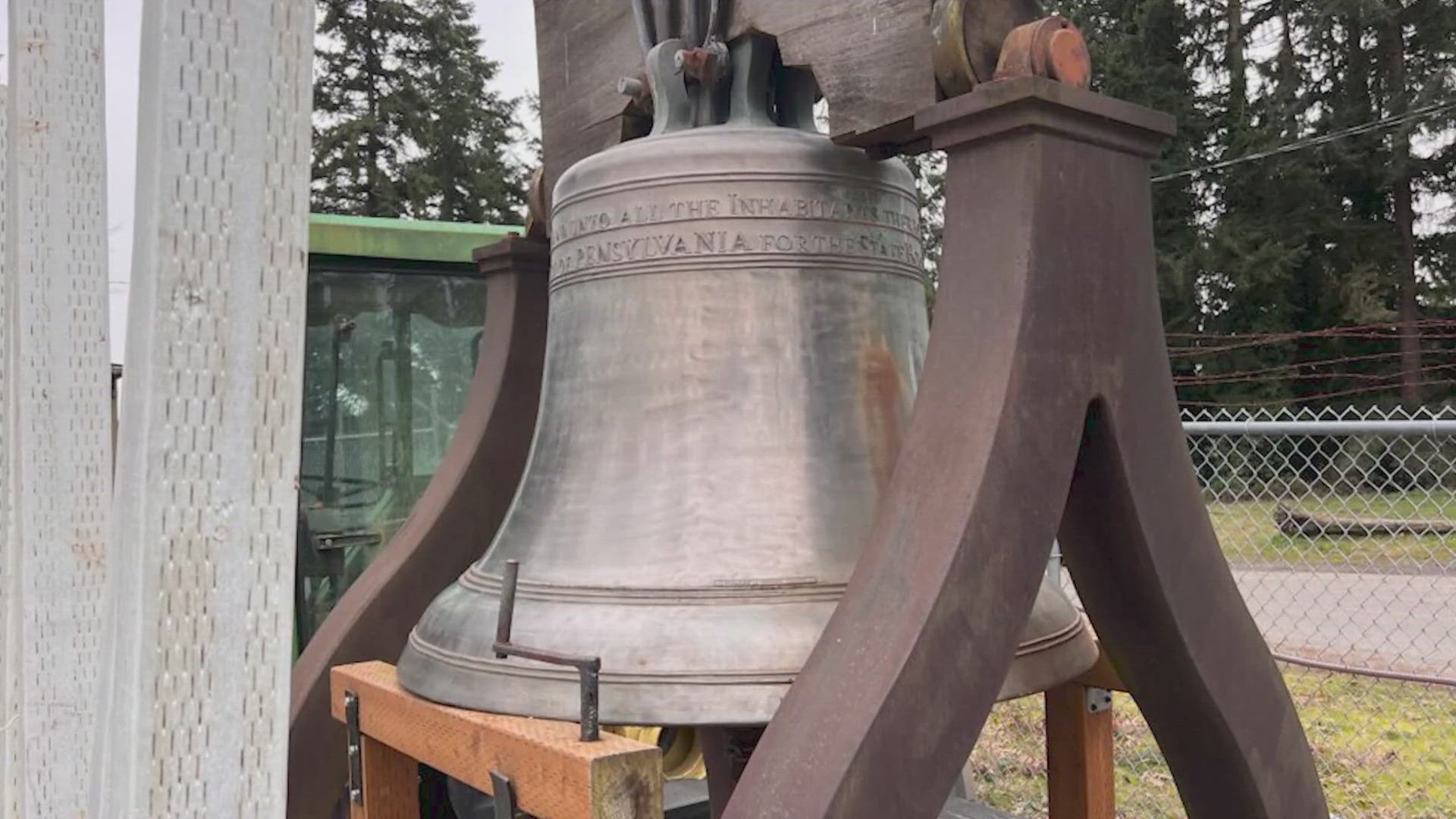 Priceless Liberty Bell replica found after theft from Seattle Cemetery ...