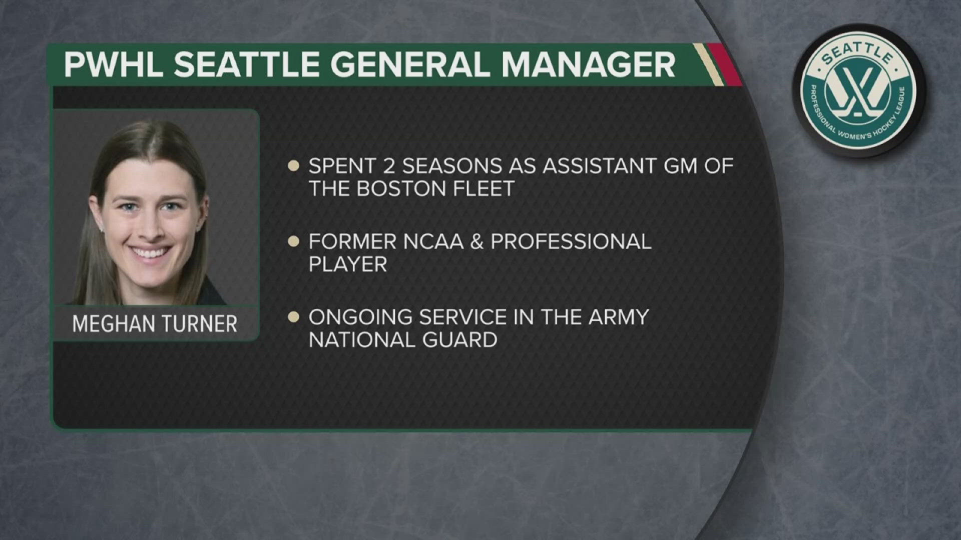 PWHL's 2 newest GMs, Gardner Morey and Turner, eager to begin building ...