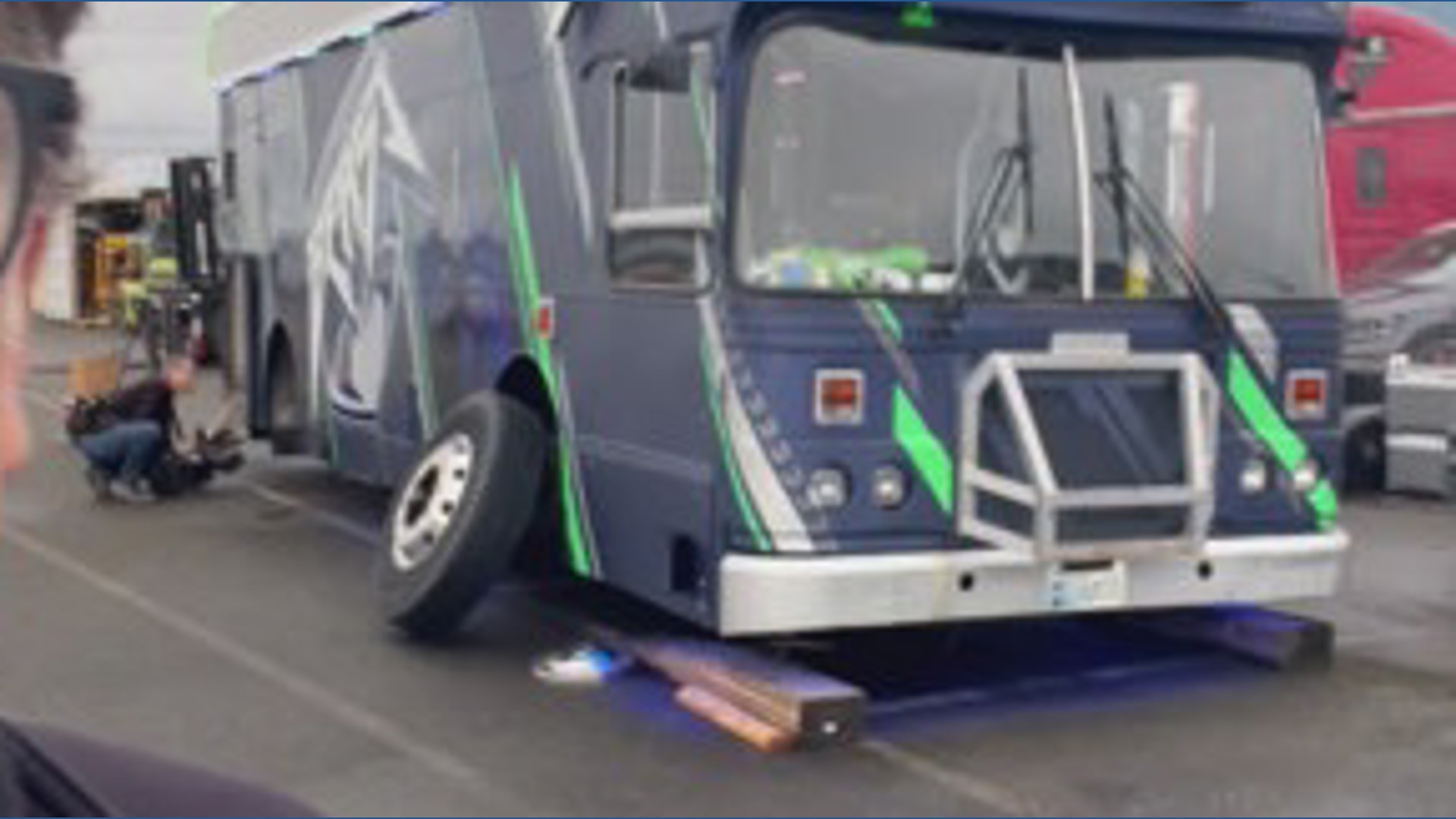 Beast Bus getting read to hit the road for Super Bowl LX | king5.com