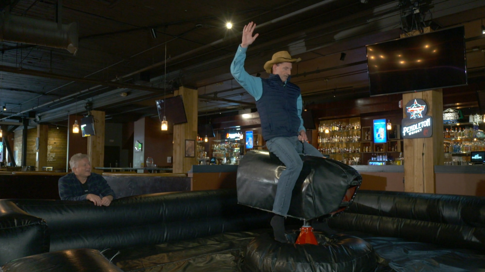 Ride a bull without leaving the bar | king5.com