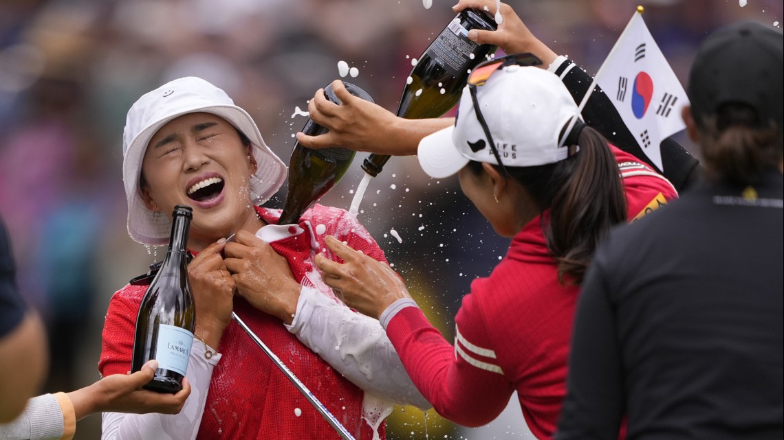 Amy Yang wins the Women's PGA Championship for her first major title | king5.com