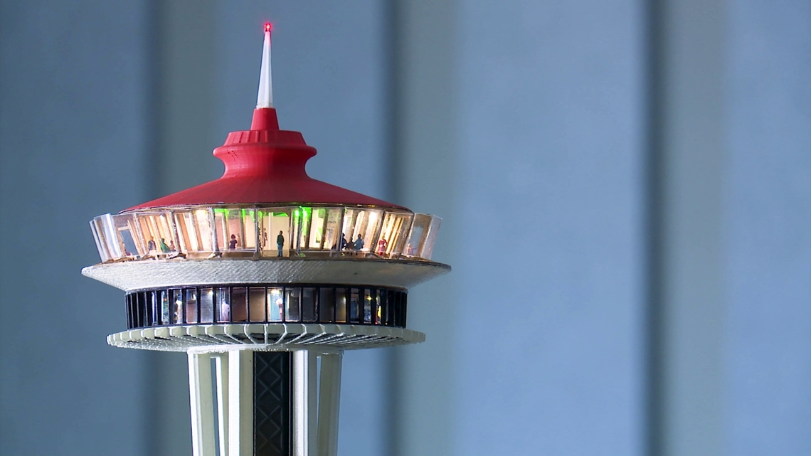 Model train enthusiast recreates Seattle skyline with intricate ...