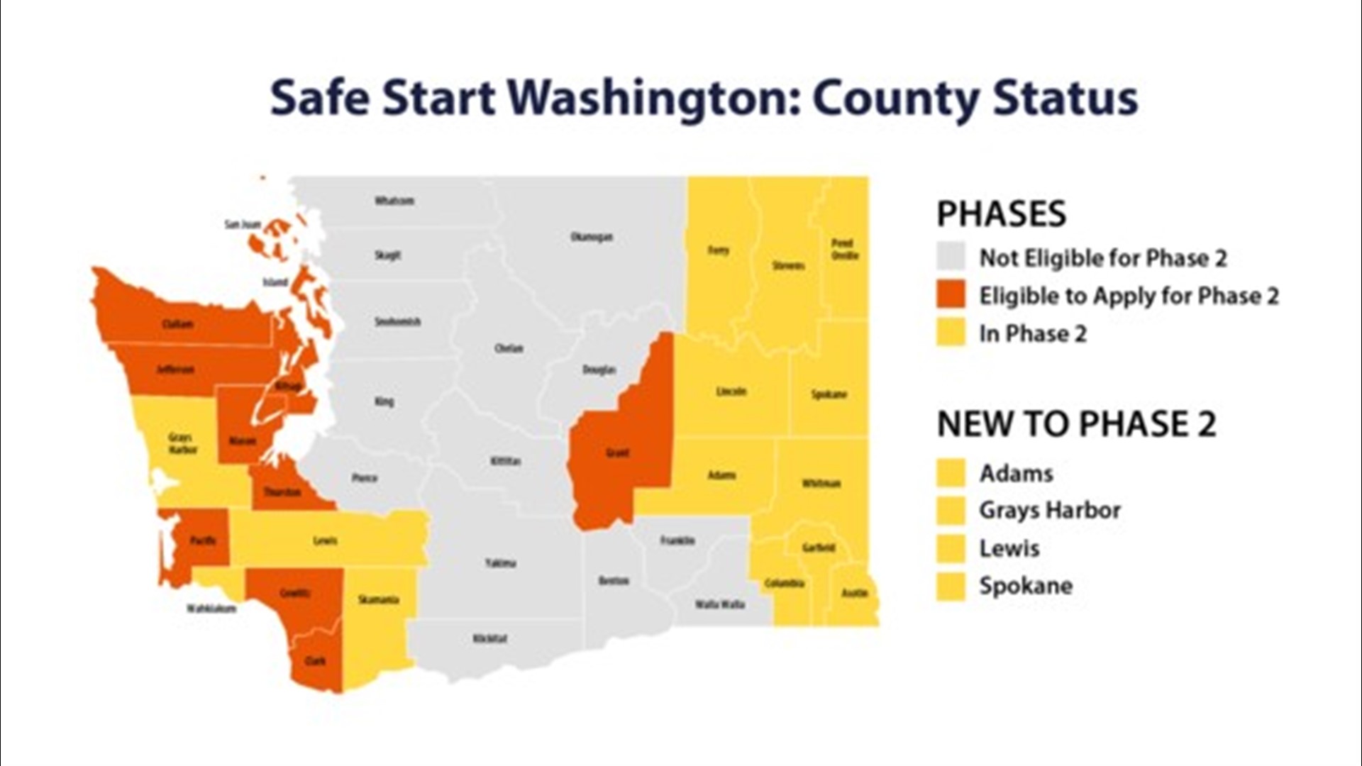 Coronavirus in Washington state: Updates May 20-22 | king5.com