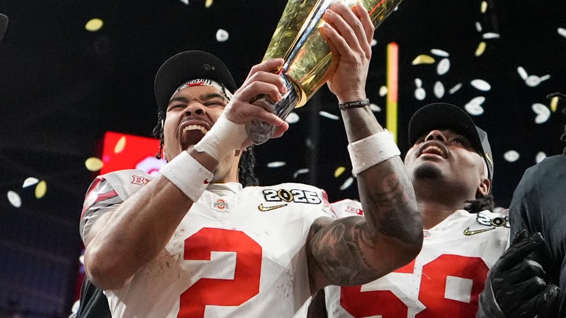 Ohio State wins 1st national title since 2014, outlasting Notre Dame 34 ...