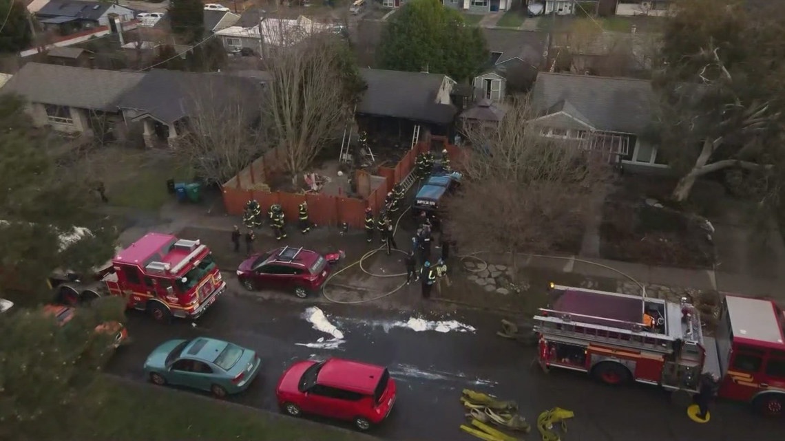Fire damages West Seattle home | king5.com