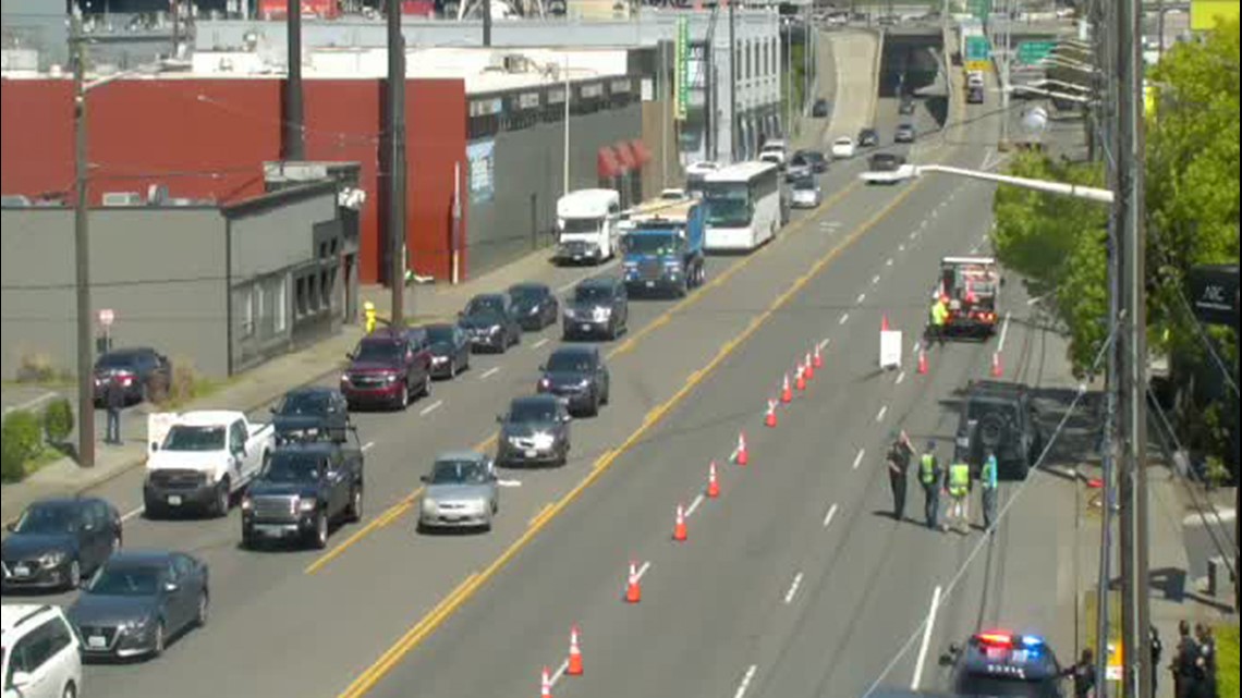 Bicyclist hit, killed in crash in Seattle's SODO area | king5.com