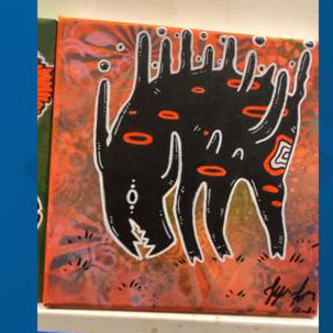 Seattle artist Tyson Foster seeks stolen artworks | king5.com