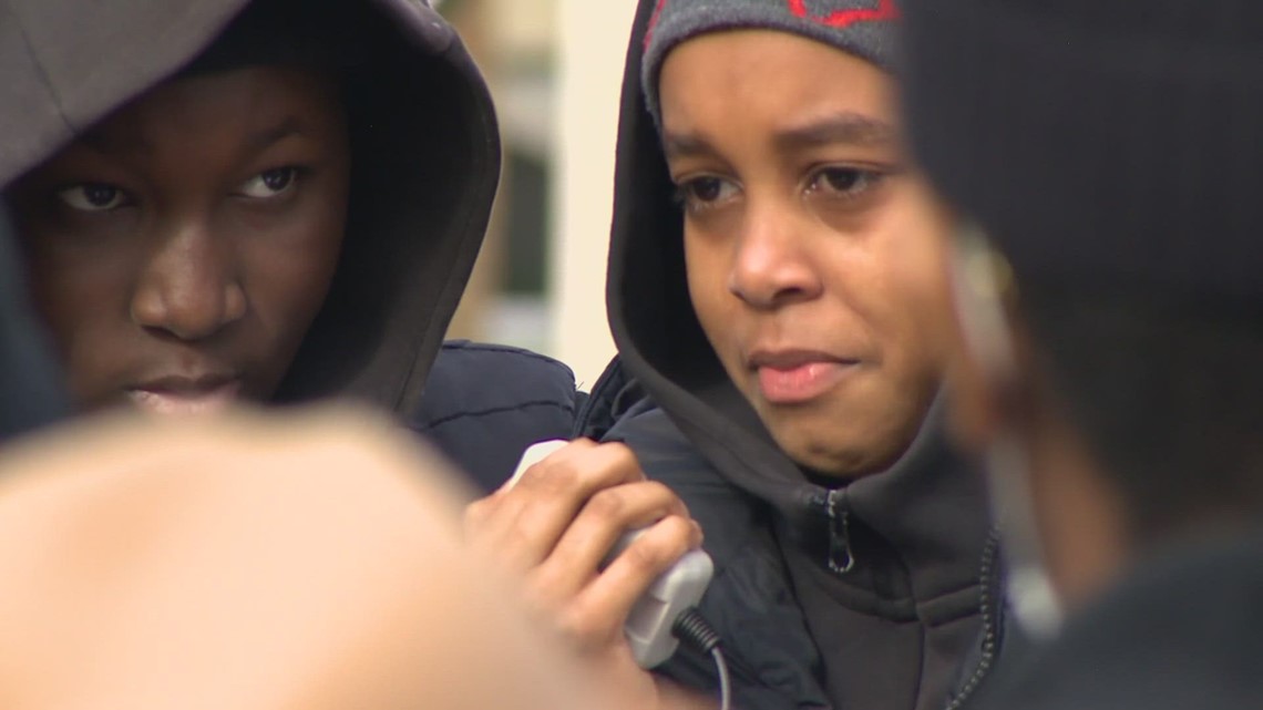 Student walkout held in response to fatal shooting of 15-year-old ...