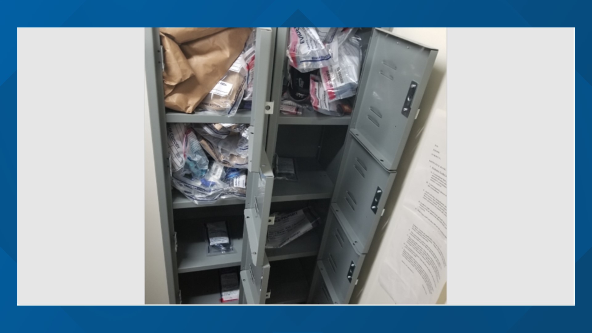 Evidence photos of drugs, items found at Green Hill School by the Joint ...