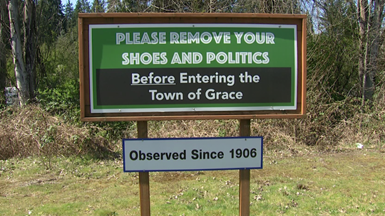 Washington's smallest town has a population of 12, but a lot of humor ...