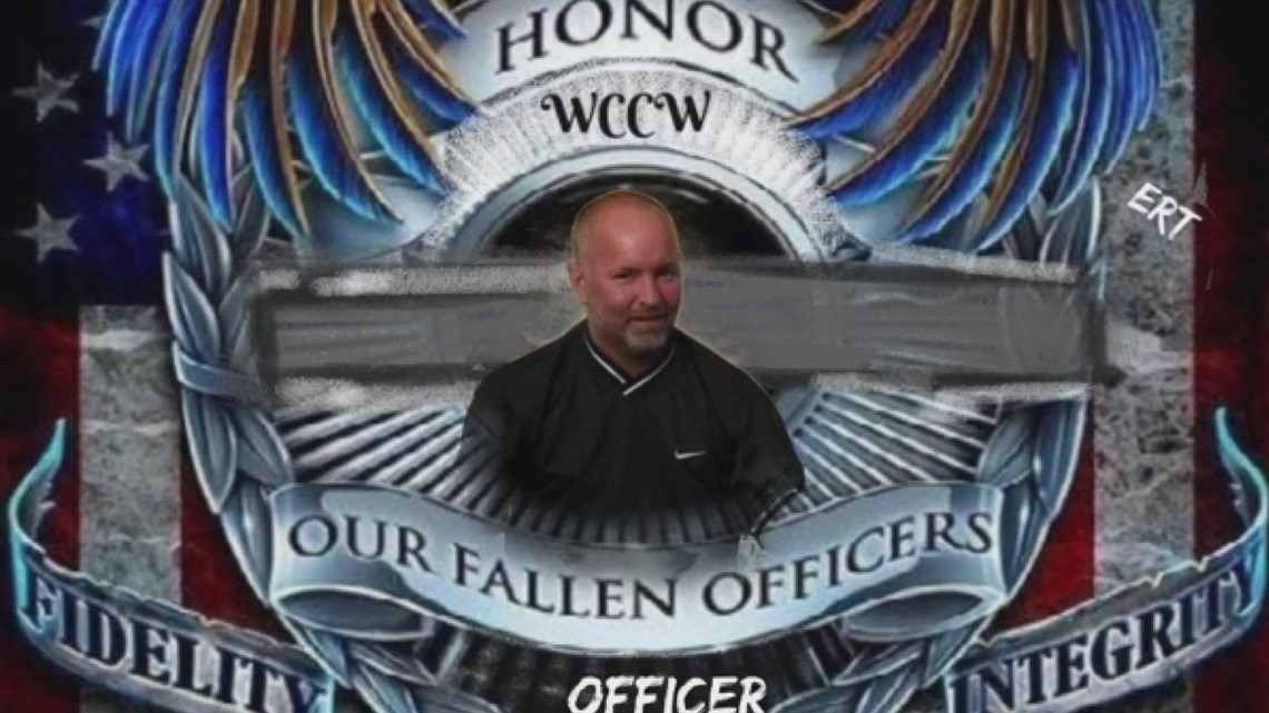 Memorial service for longtime correctional officer Jay Miller | king5.com