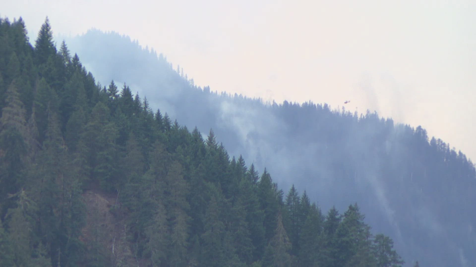 Bear Gulch fire will burn until winter, officials say | king5.com