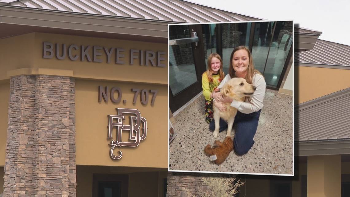 'Christmas miracle': Buckeye firefighters reunite family with lost dog ...