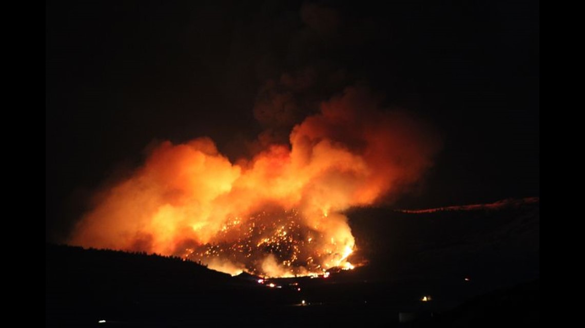 Updates on wildfires burning in eastern Washington, North Idaho | king5.com