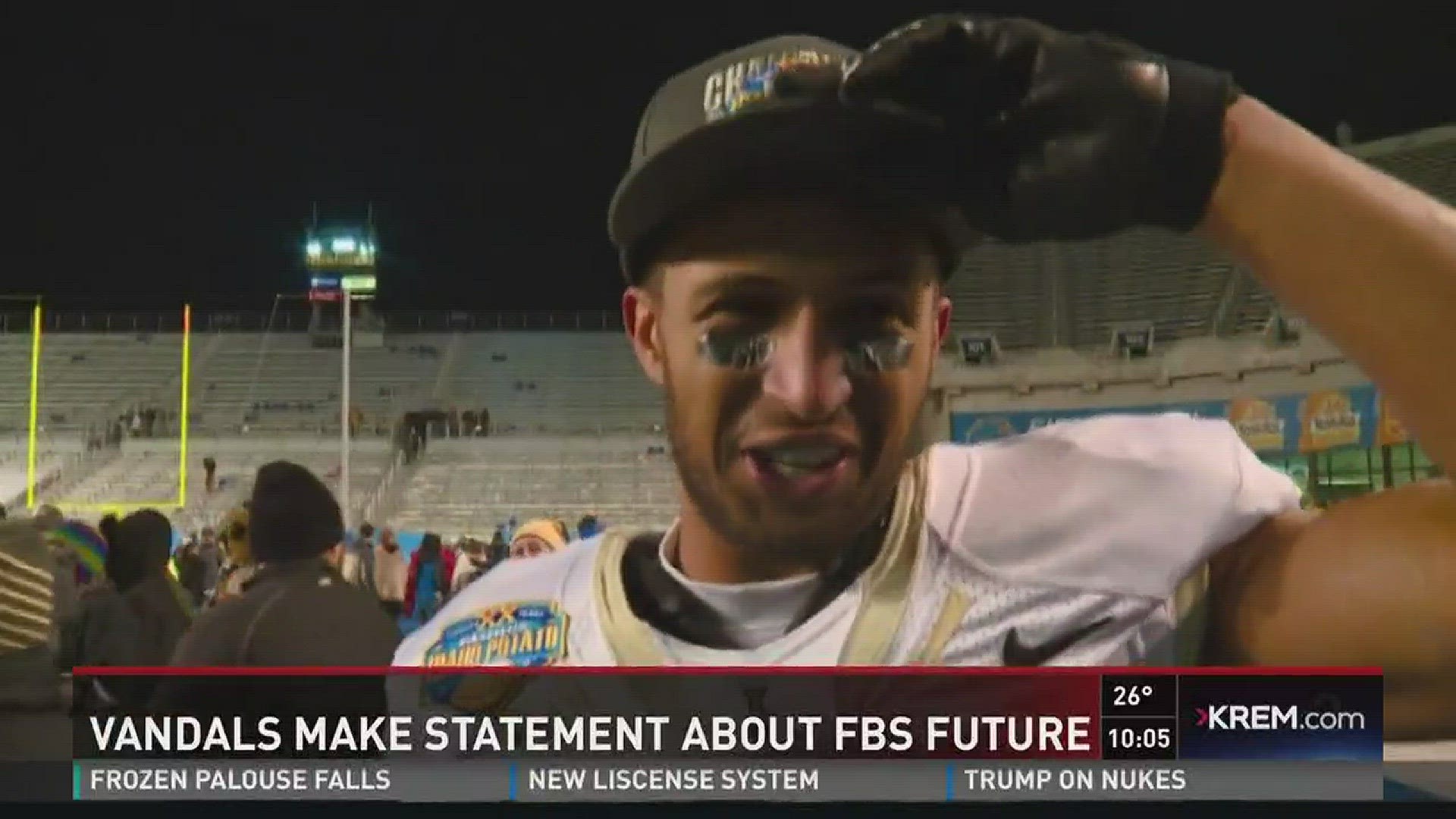 Vandals embrace underdog role, win first bowl game since 2009 | king5.com