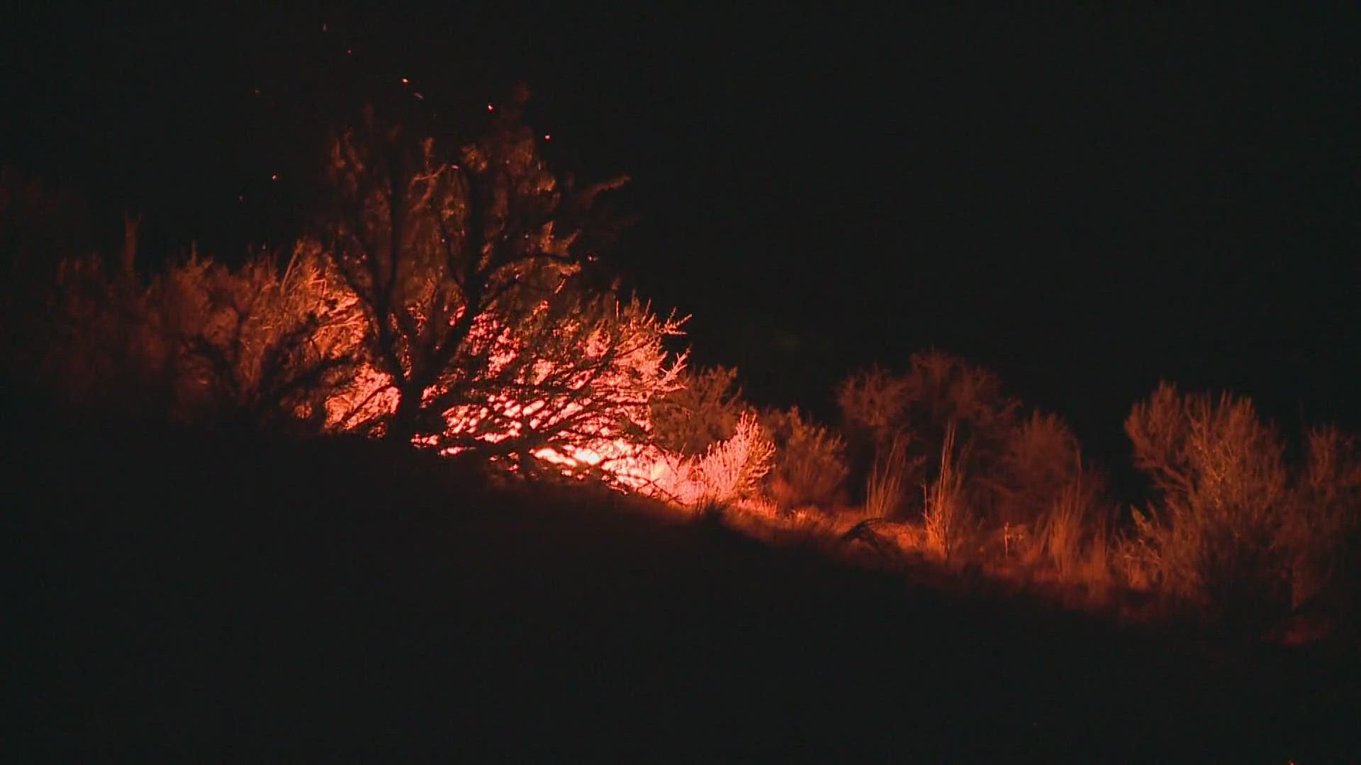 All evacuations lifted for the Baird Springs Fire burning in Grant ...