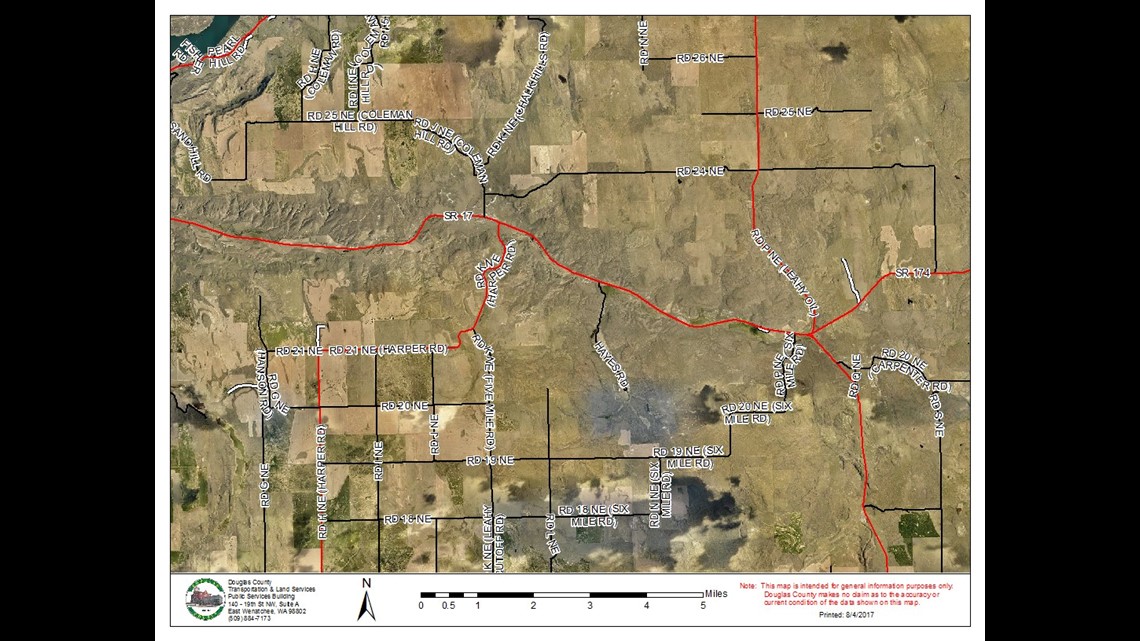 Evacuations lowered to level 1 for Douglas County brush fire | king5.com
