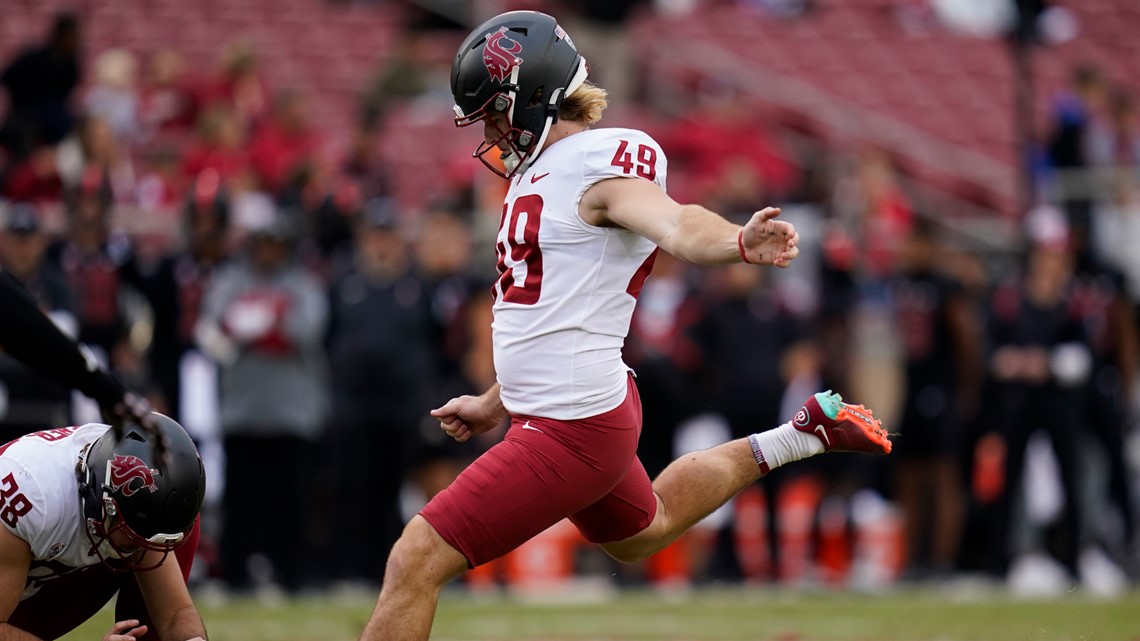 WSU kicker Dean Janikowski and his 'More than a Kick' campaign | king5.com