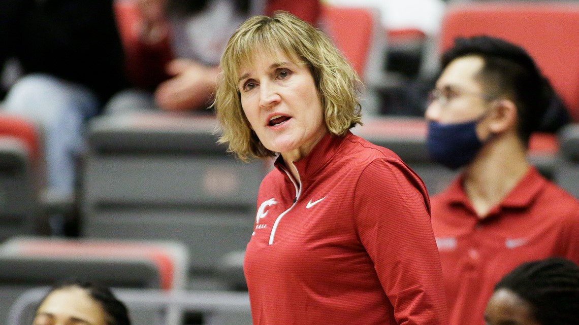 WSU coach Kamie Ethridge named Pac-12 Coach of the Year | king5.com