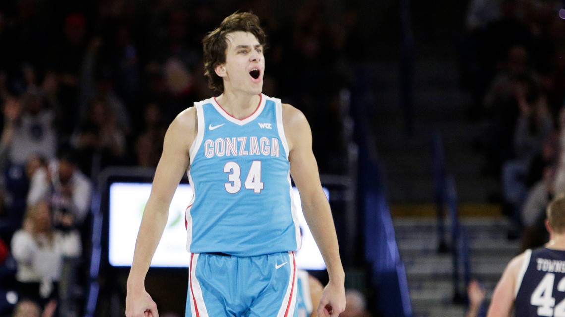 Gonzaga uses 28-2 run to kickstart lopsided 105-63 win over San Diego ...