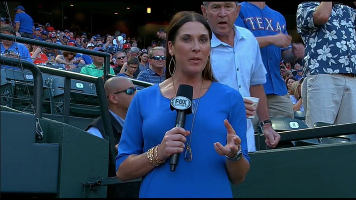 'Hey' watch this video of George W. Bush photobombing a reporter at the ...