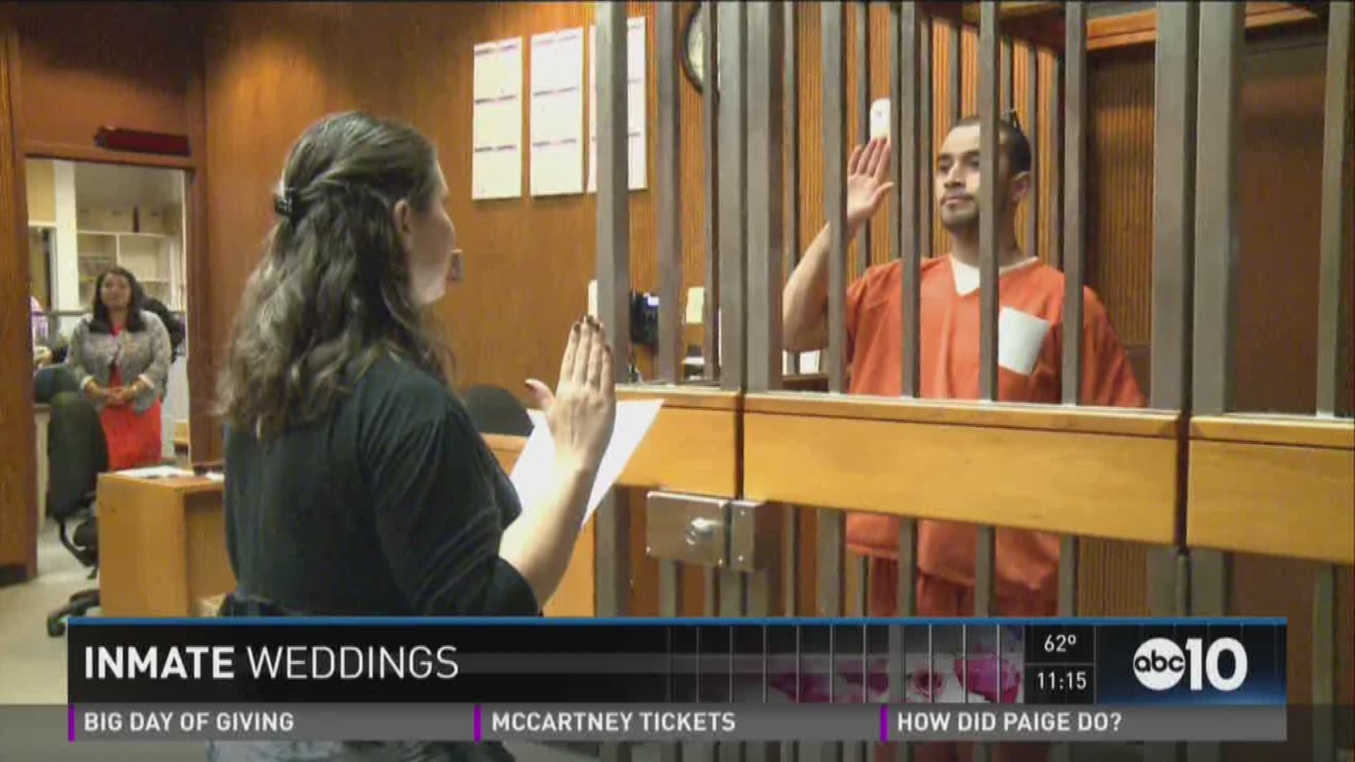 A look inside inmate weddings | king5.com