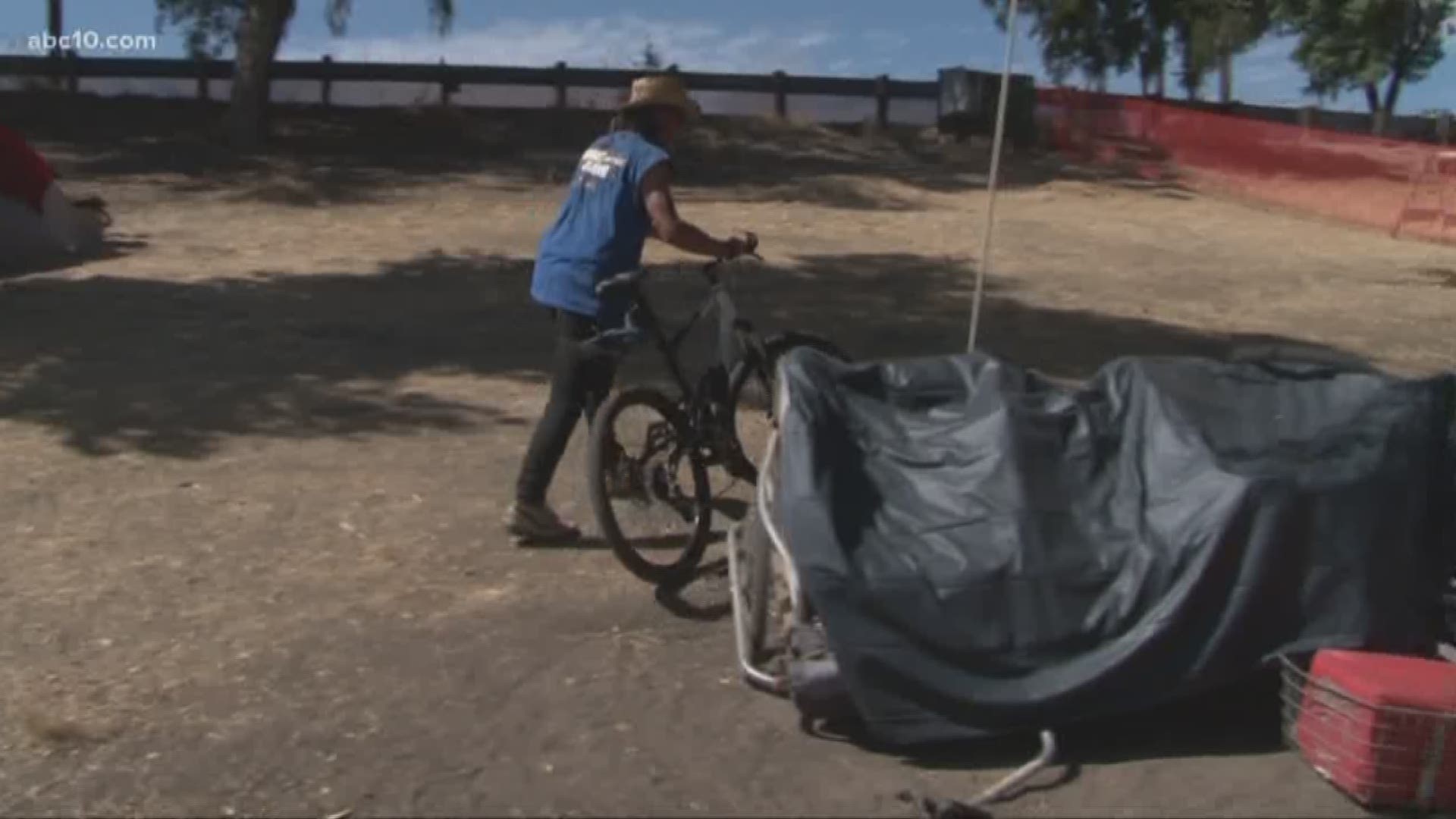 Modesto looking for solutions as homeless camp at Beard Brook Park ...