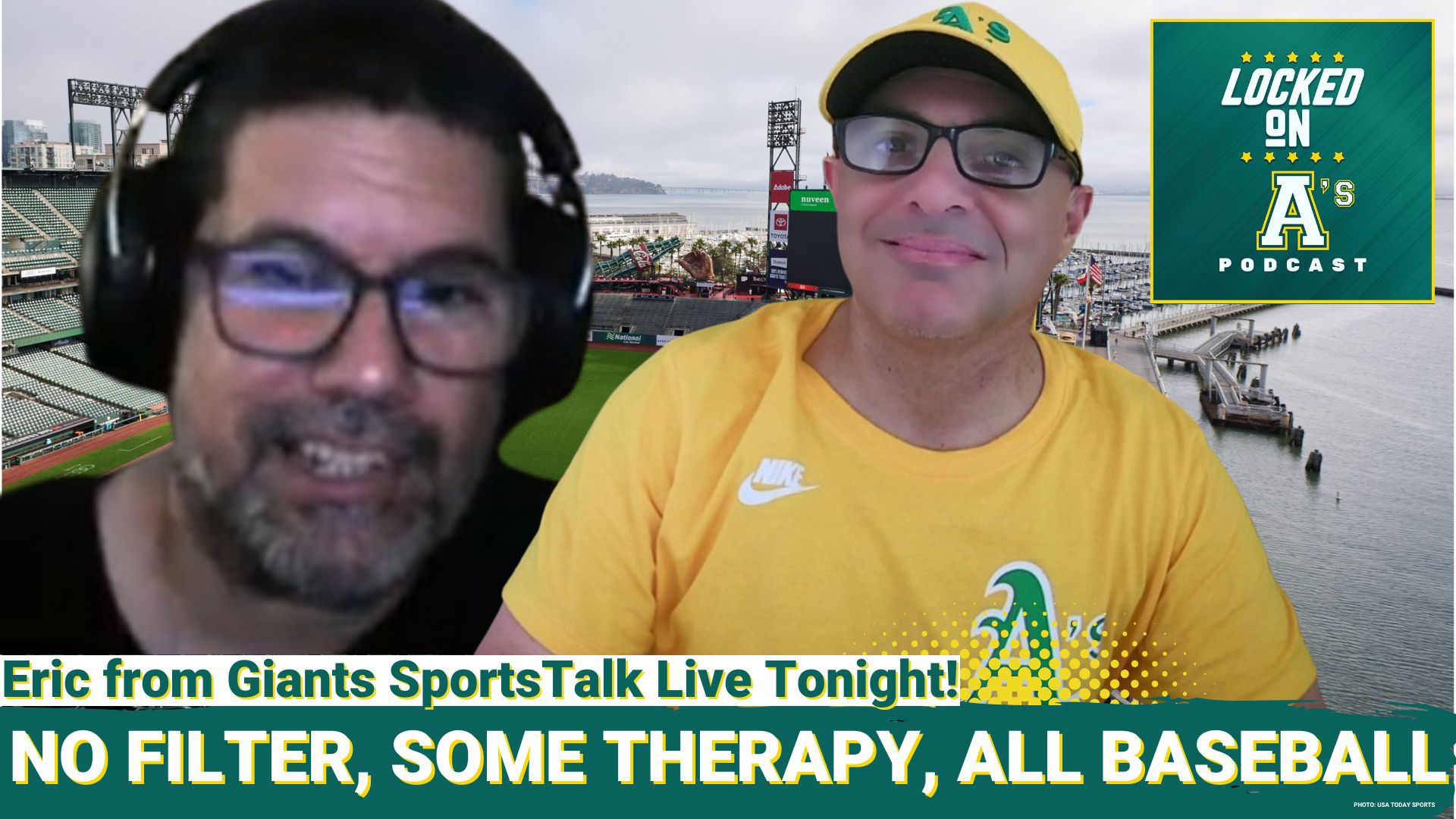 NO FILTER, SOME THERAPY, ALL BASEBALL: Eric from Giants SportsTalk Live ...