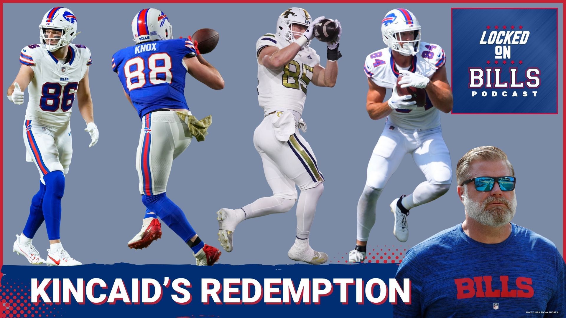 Will Dalton Kincaid DOMINATE in 2025? How BIG will Dawson Knox’s role ...