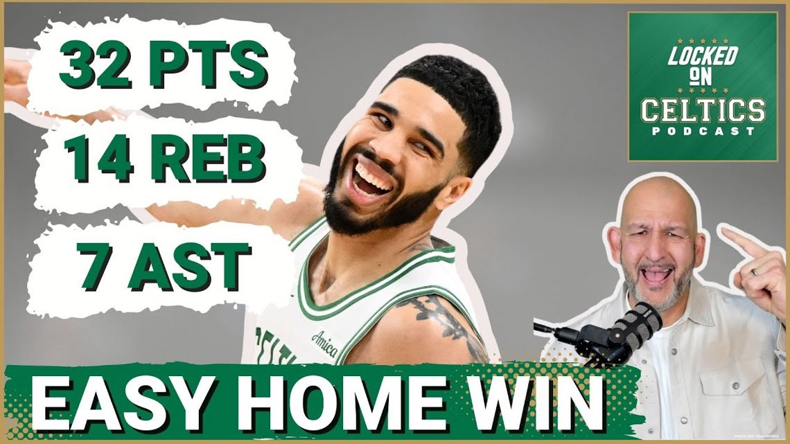 Boston Celtics easy win: Tatum and Porzingis shine against Spurs ...