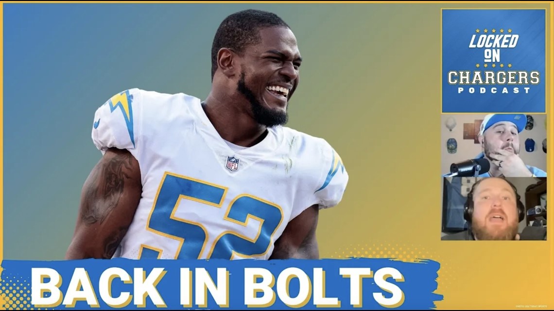 Chargers Reunite With LB Denzel Perryman | Mock Draft if LA Trades Back ...