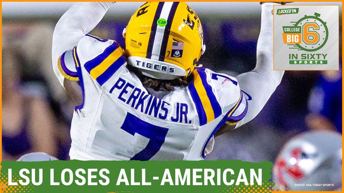LSU Loses An All-American for the Season | The Big 6 in 60 College ...
