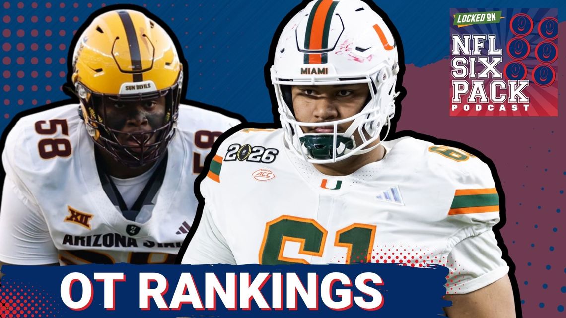 NFL DRAFT RANKINGS: Buckle Up for a First Round Offensive Tackle Run ...