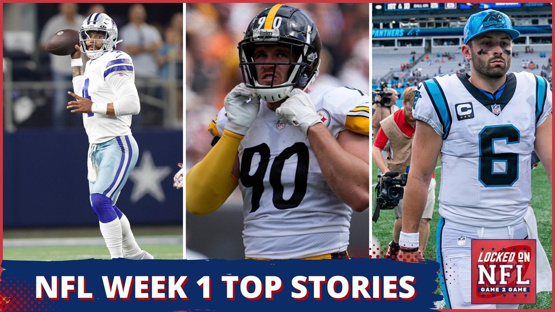 NFL Week 1 Top Stories: Cowboys lose Dak; Steelers lose Watt | king5.com
