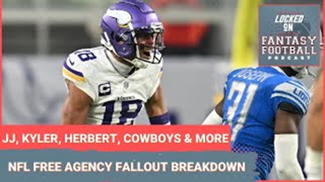 NFL free agency fantasy football fallout: Justin Jefferson, Kyler ...