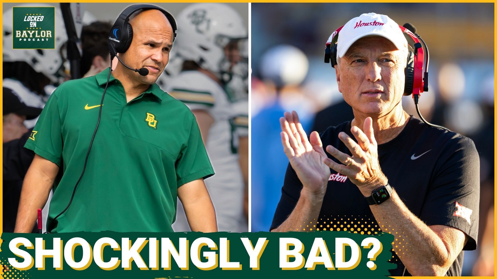 BIGGEST FAILURE? Baylor Faces DISASTER Scenario With Houston Game, Bears MISSING Bowl Game Again ...