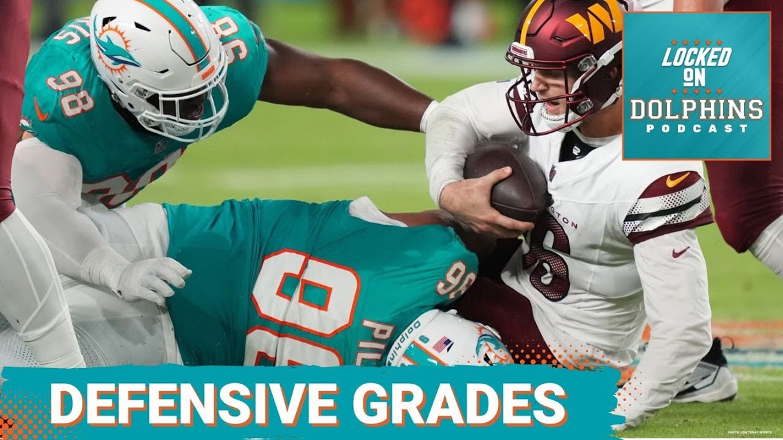 Defensive Film Grades From Miami Dolphins Preseason Week 2 Win Over ...