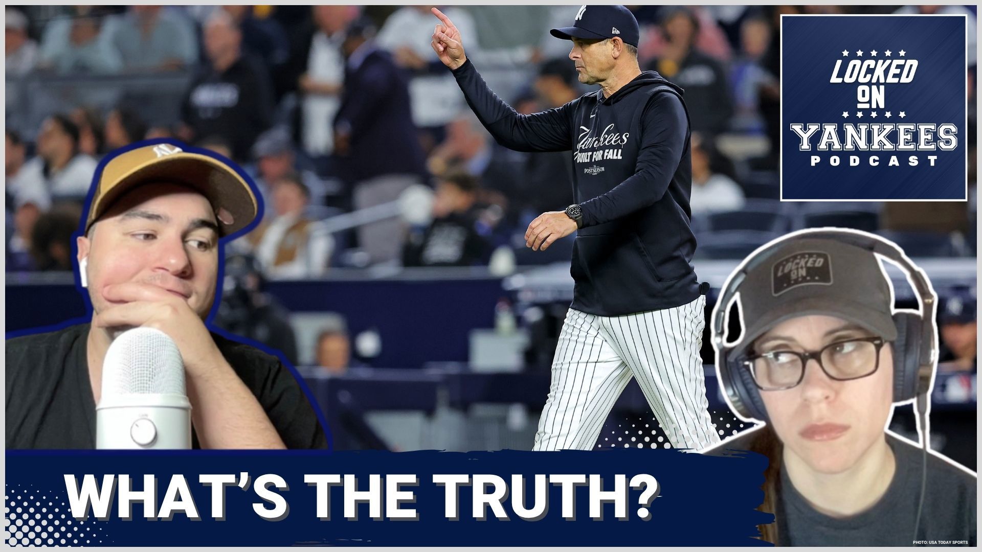 Brian Cashman and Aaron Boone DISAGREE about Anthony Volpe's 2025 ...