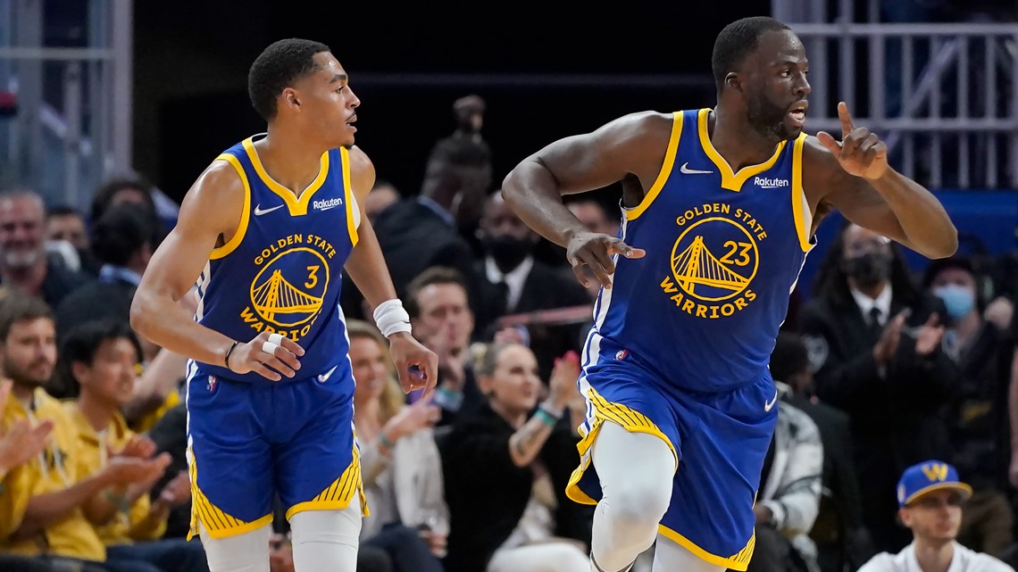 VIDEO: Draymond Green punches Jordan Poole at Warriors practice | king5.com