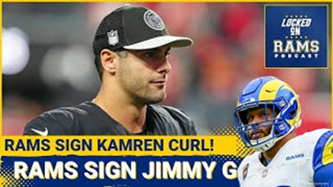 Rams Sign Jimmy Garoppolo, Kamren Curl, Will Aaron Donald Unretire ...