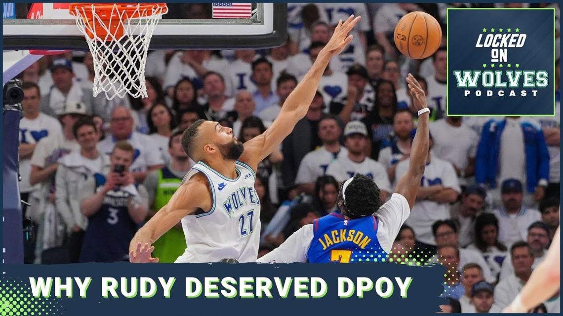 Why Rudy Gobert deserved the DPOY award in Year Two with the Minnesota ...