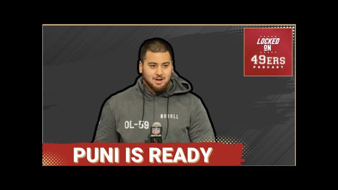49ers Rookie Dominick Puni Looks Like a BEAST at Training Camp | king5.com