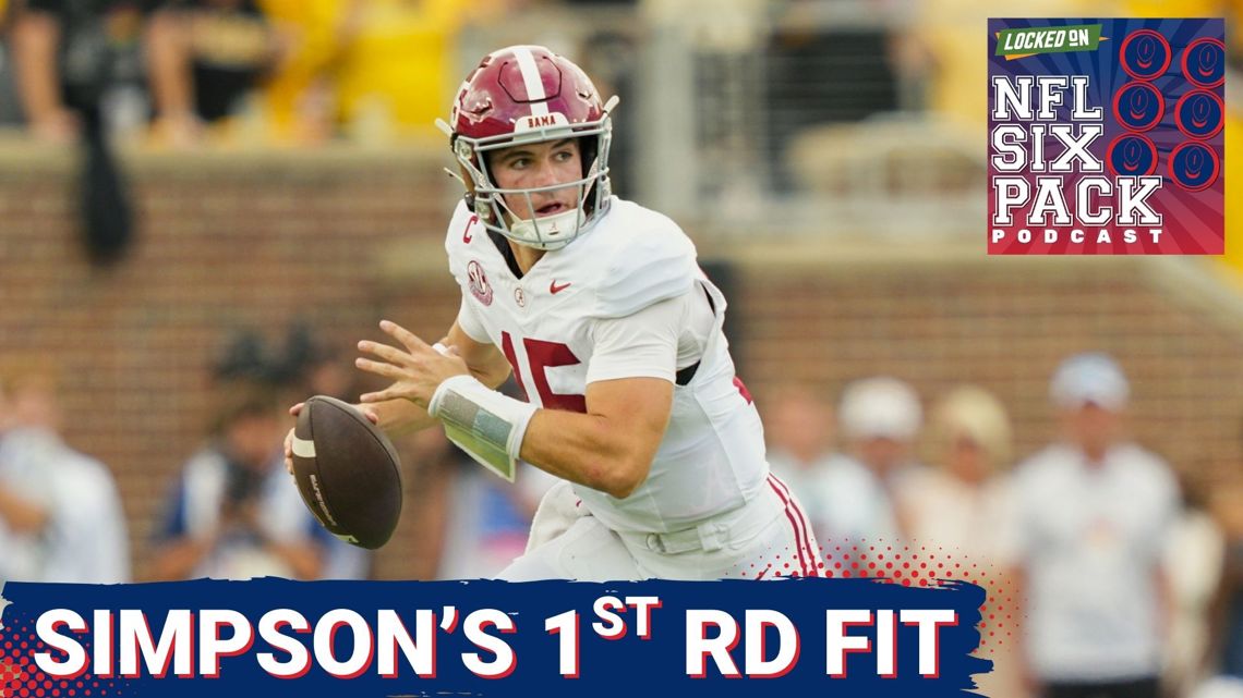NFL DRAFT QB RANKS: Ty Simpson Landing Spots in First Round | king5.com
